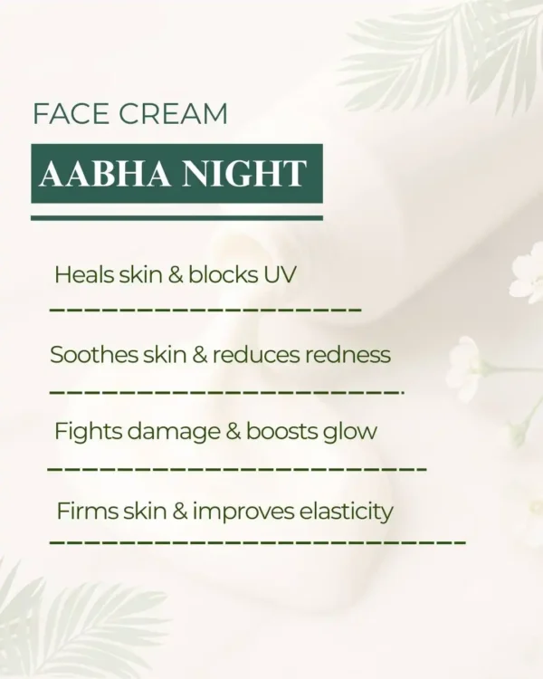 Aabha Night Face Cream - LA Monk