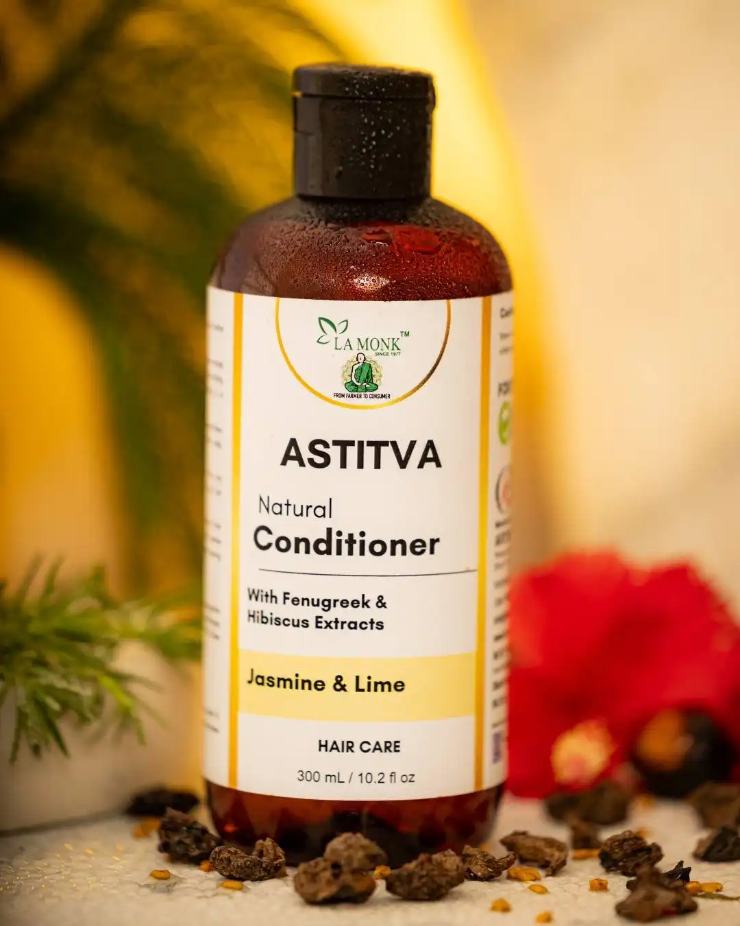 Astitva Hair Conditioner - Jasmine & Lime - LA Monk