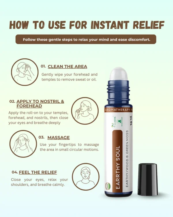 Earthy Soul Aromatherapy Roll On – Ground Your Senses with the Scent of ...